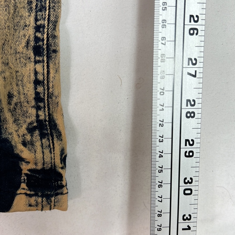 #1737 Dash Denim Bleach Stained Blue Men’s Slim Fit J… - Gem